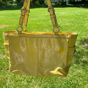 Coach | Bags | Vintage Yellow Coach Bag | Poshmark